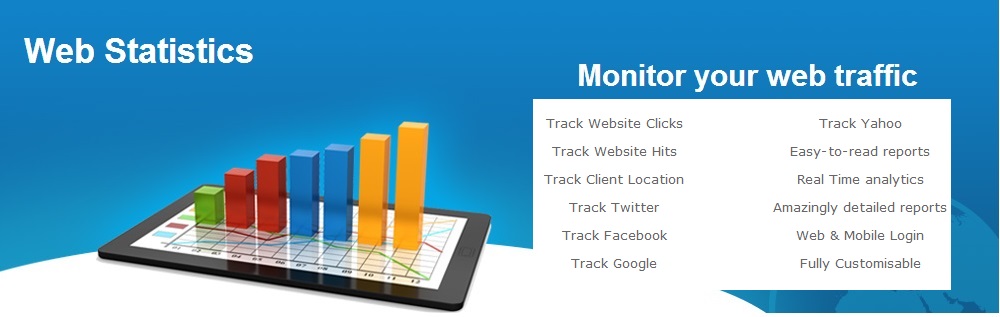 DA IT SUPPORT LTD Web statistics services
